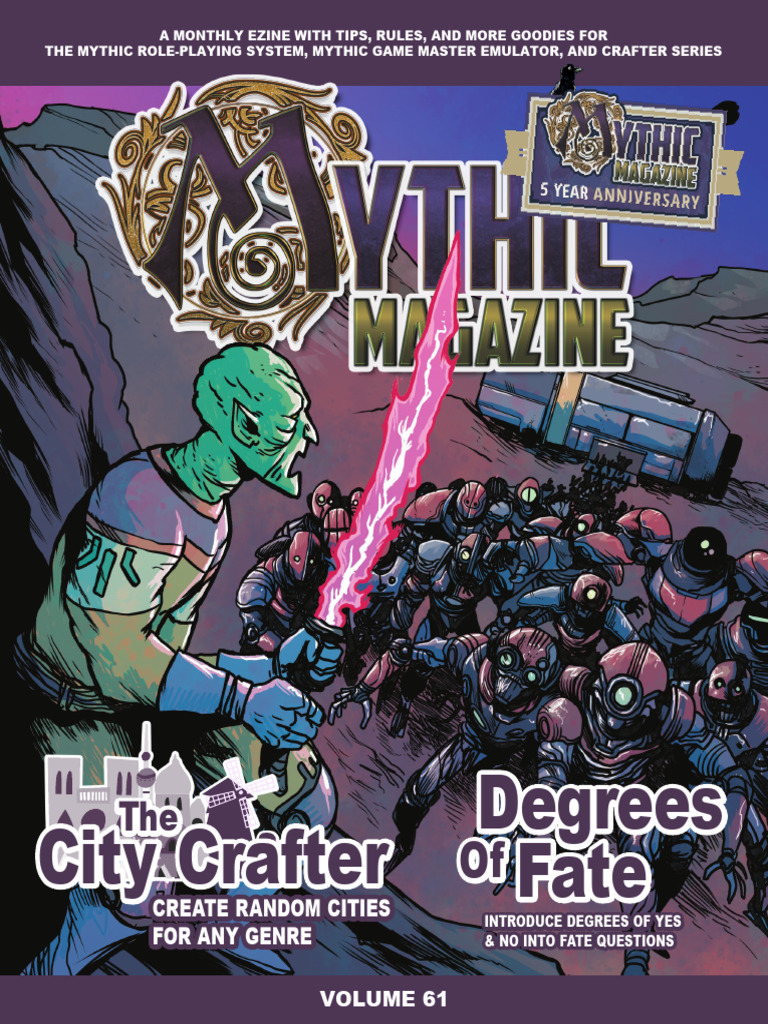Mythic Magazine #61: City Crafter Guide | PDF