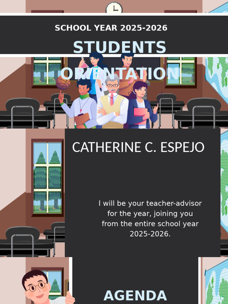 Class Orientation_sy 2025-2026 (1) | PDF