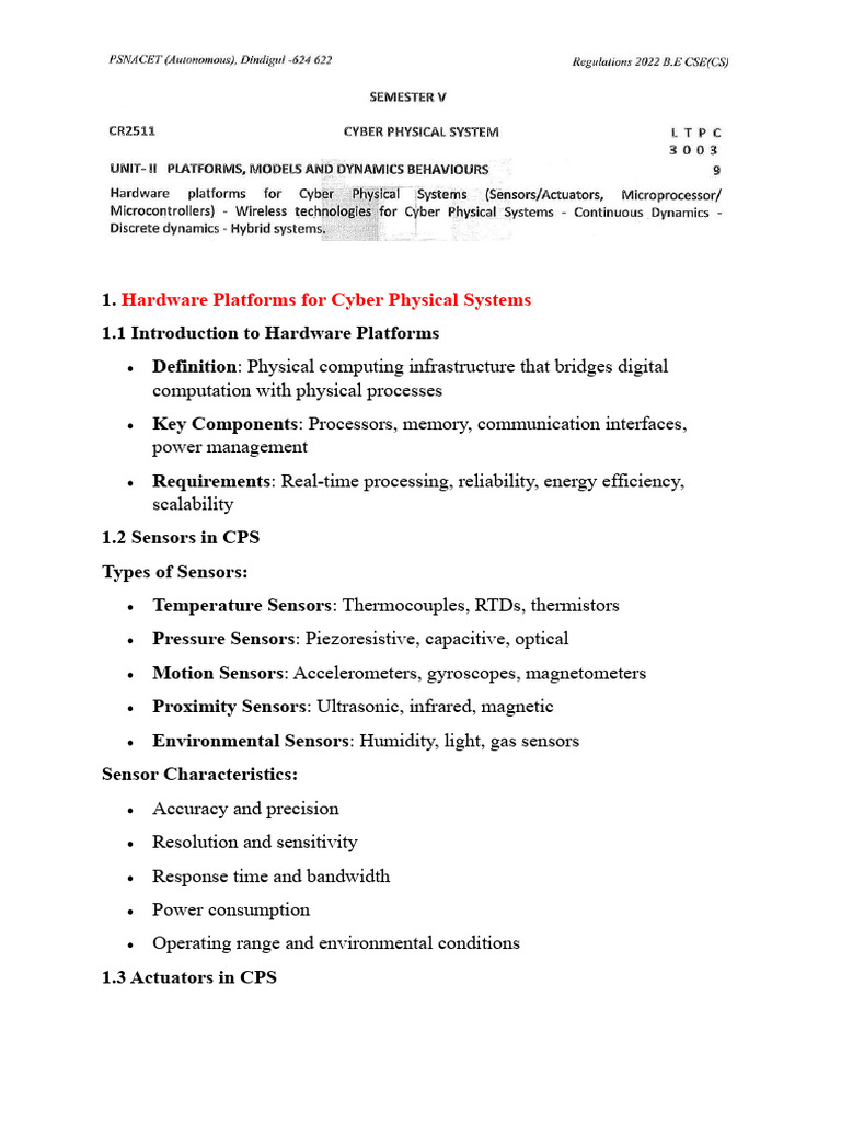 CPS-Unit-II | PDF | Central Processing Unit | Cpu Cache