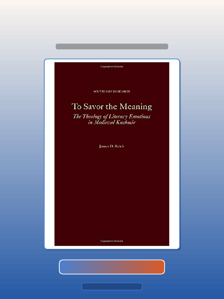Test Bank for to Savor the Meaning the Theology of Literary Emotions in ...