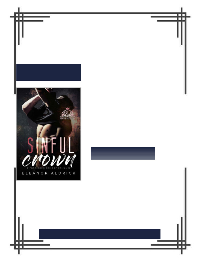 Sinful Crown (Crown Brothers #3) 1st Edition Eleanor Aldrick eBook full ...