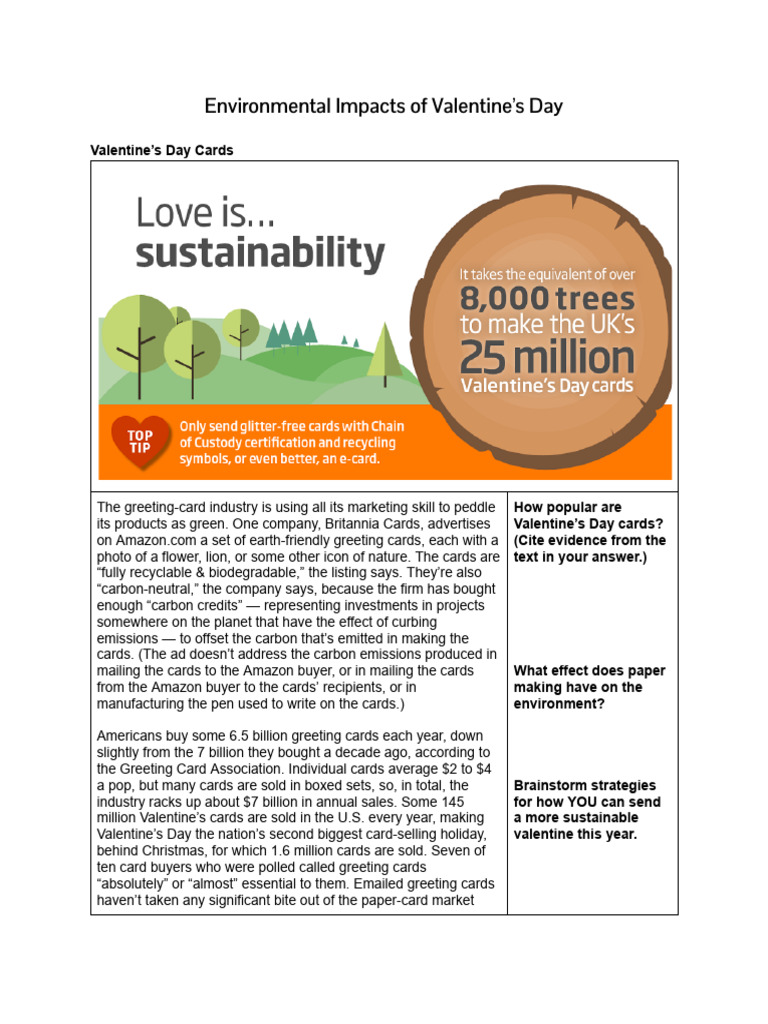 Aisha Khan - APES Environmental Impacts of Valentine's Day.pdf | PDF ...
