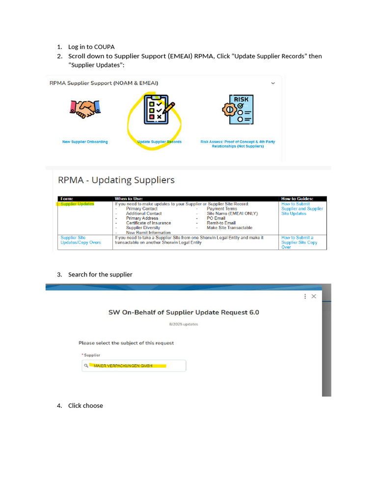 How to Add or Change Primary Contacts 4 | PDF