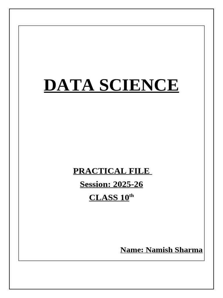 Data Science (1) | PDF | Sampling (Statistics) | Statistics