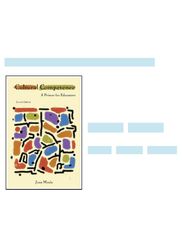 Cultural Competence A Primer for Educators 2nd ed full | PDF