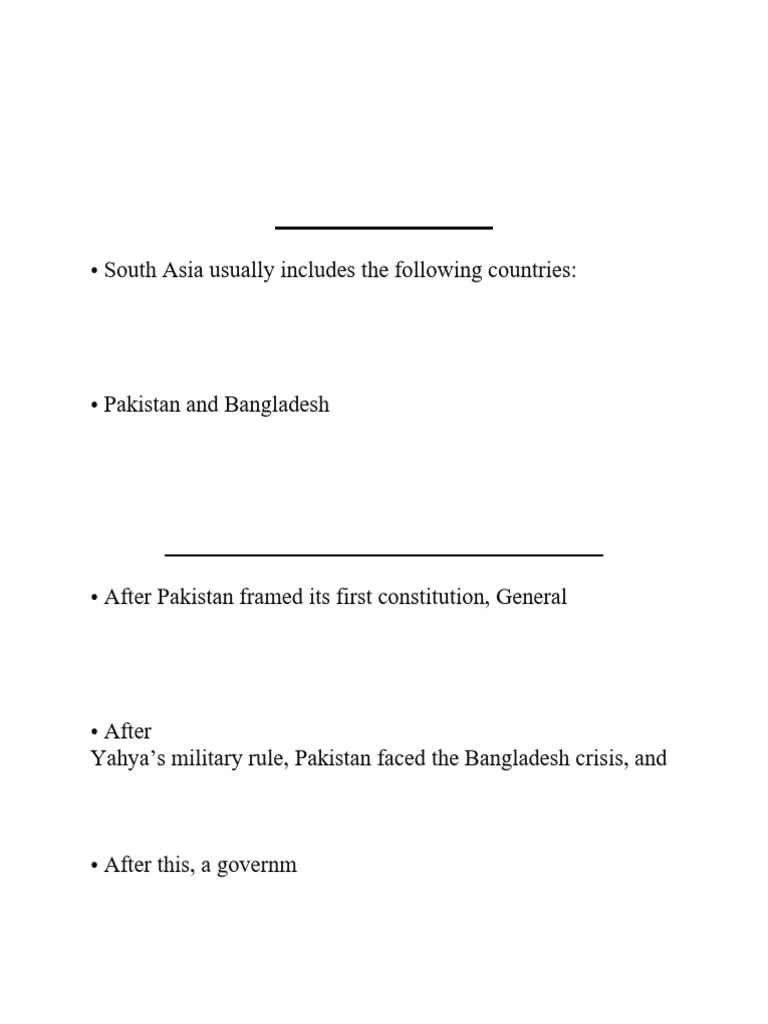 South Asia and the Contemporary World | PDF | South Asia | Government