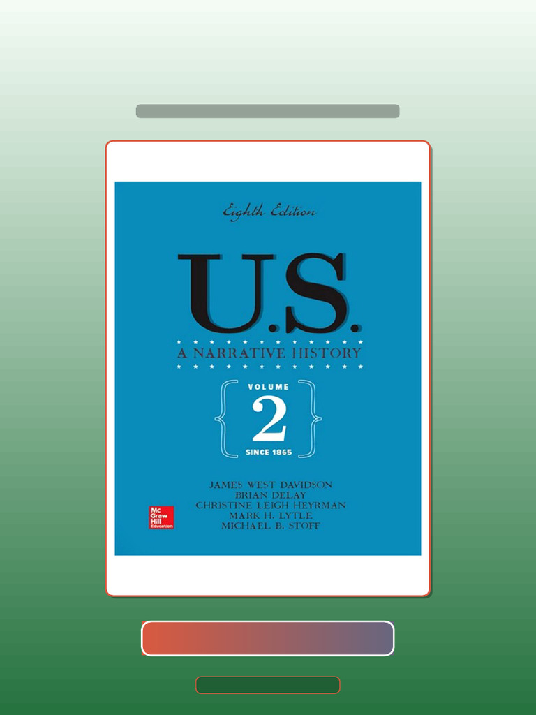 Test Bank for US a Narrative History Volume 2 Since 1865 7th Edition ...