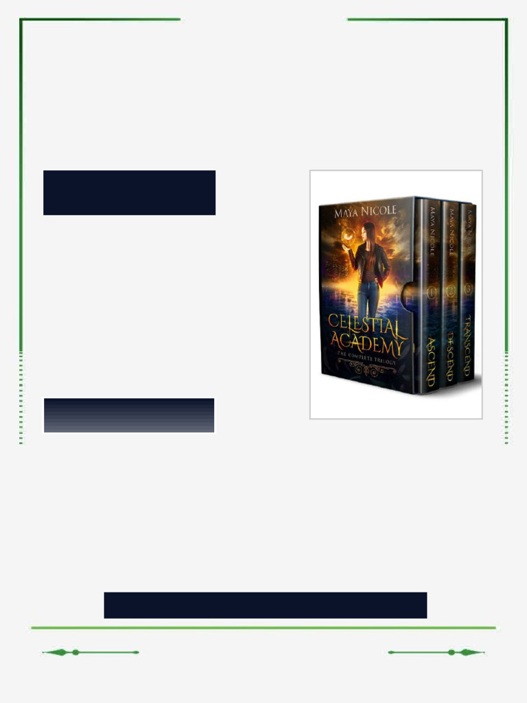 Celestial Academy Complete Series Box Set 1st Edition Maya Nicole eBook ...