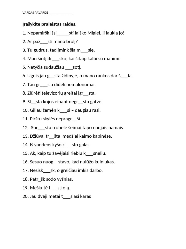5-klase-testas-nosines-raides-pdf