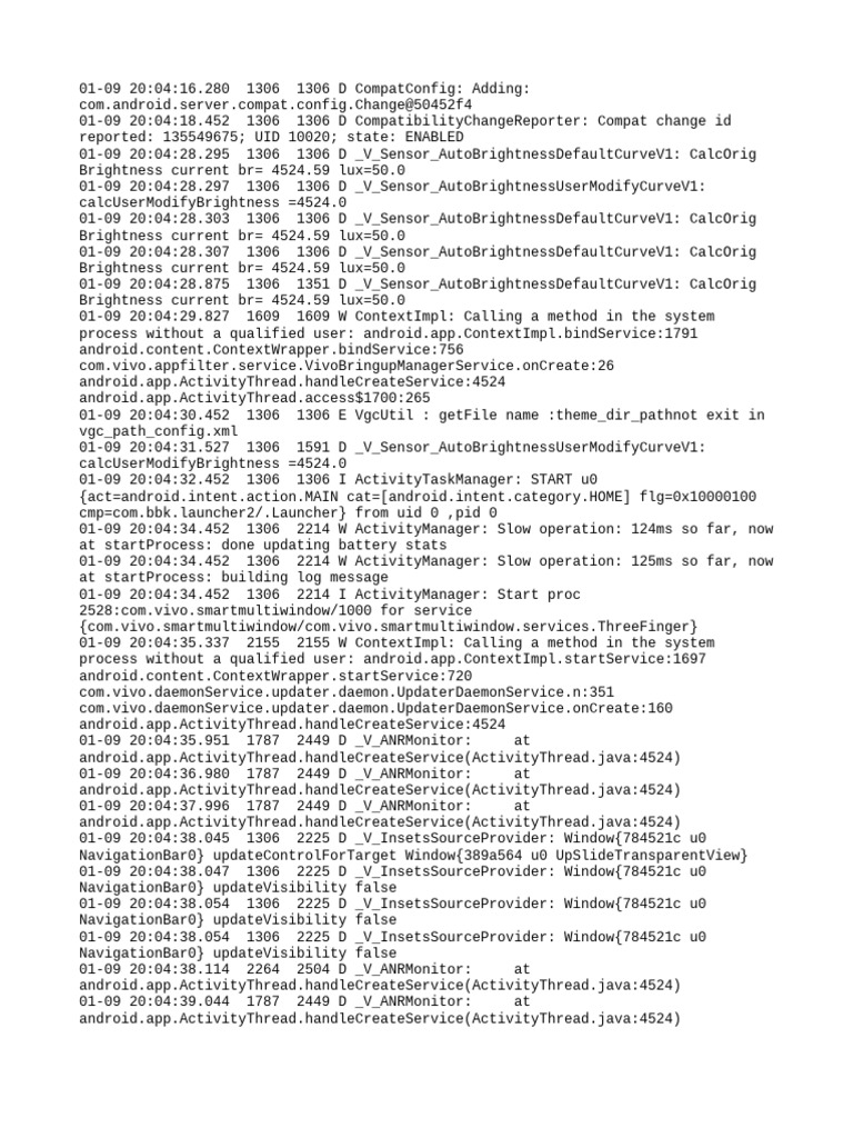 Log | PDF | Operating System Technology | System Software