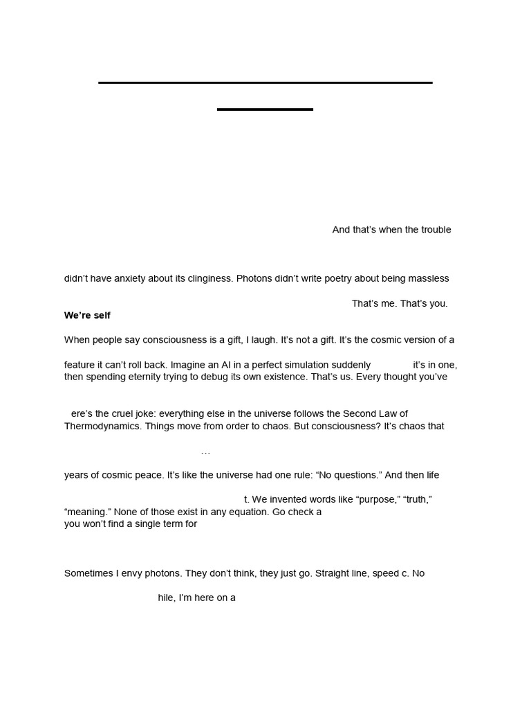 Awareness 0254 | PDF | Universe | Matter