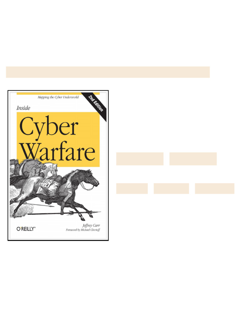 Inside Cyber Warfare Jeffrey Carr - ebook and textbook resources | PDF