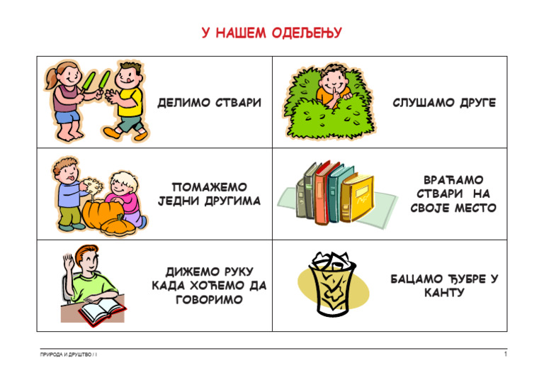 Odeljenje Kucni Red | PDF
