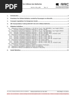 Lithium Ion Battery Shipping Guidelines | PDF | Dangerous Goods ...