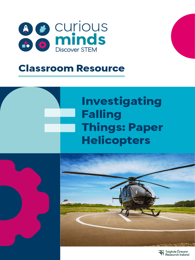 Curious Minds Resource Paper Helicopters | PDF | Helicopter ...