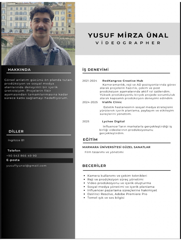 Yusuf Mirza CV Guncel | PDF