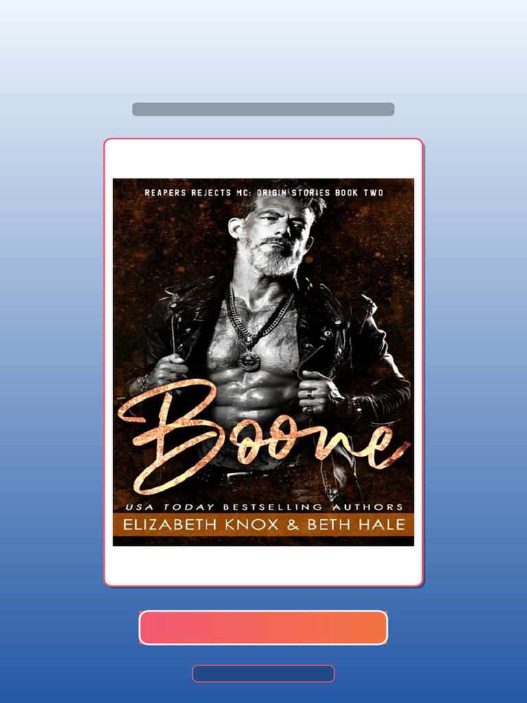 Test Bank for Boone Reapers Rejects MC Origin Stories Book 2 Elizabeth ...