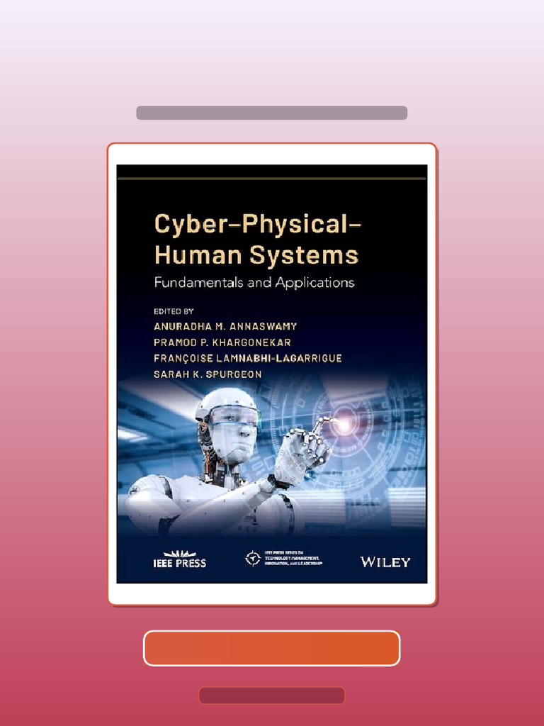 Test Bank for CyberPhysicalHuman Systems 1st Edition Anuradha M ...