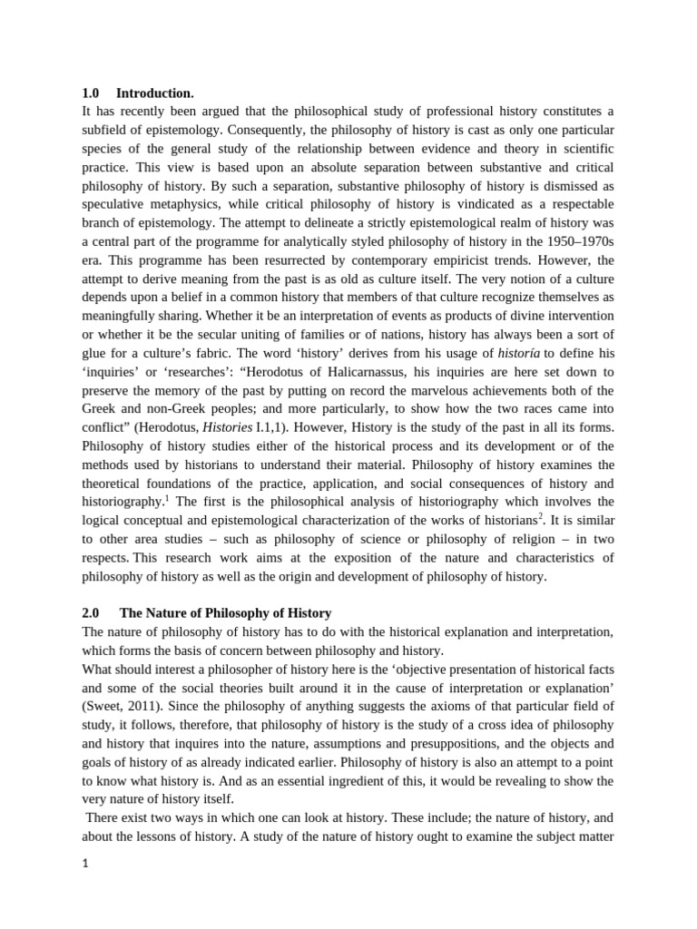 Philo History[1][1] | PDF | Theory | Epistemology