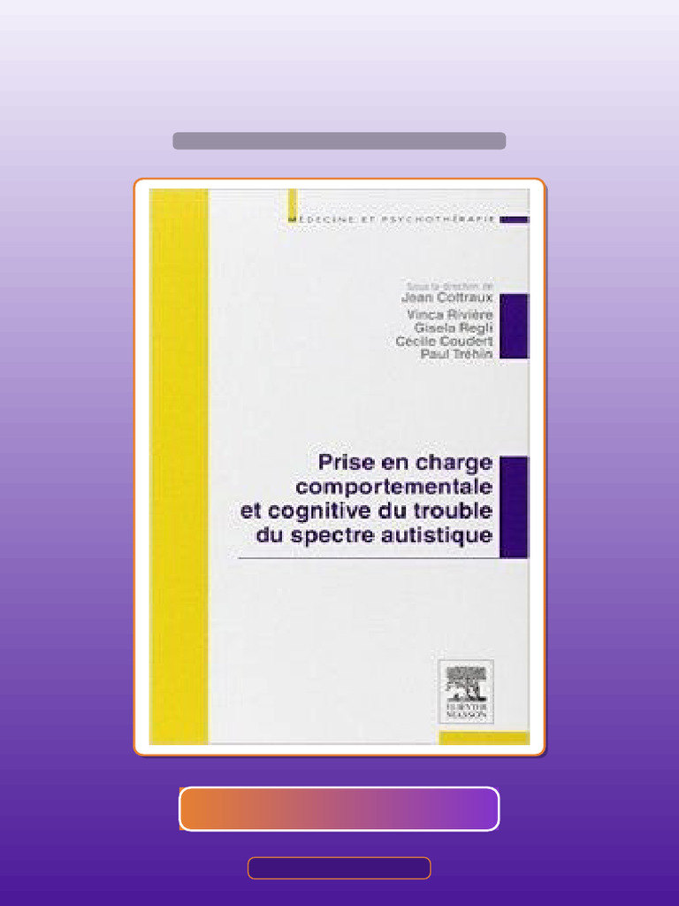 Test Bank for Prise en Charge Comportementale Et Cognitive Du Trouble ...
