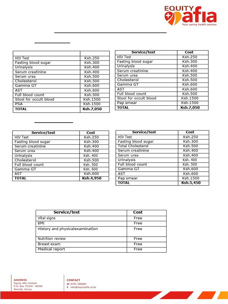Wellness Package - Equity Afia Christmas Festive Season Offer(1) | PDF ...