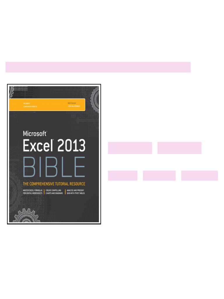 21538 | PDF | Microsoft Excel