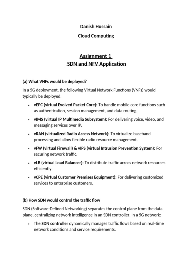Assignment 1 | PDF | Computer Network | Network Protocols