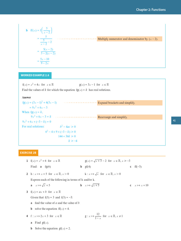 2B | PDF | Function (Mathematics) | Arithmetic