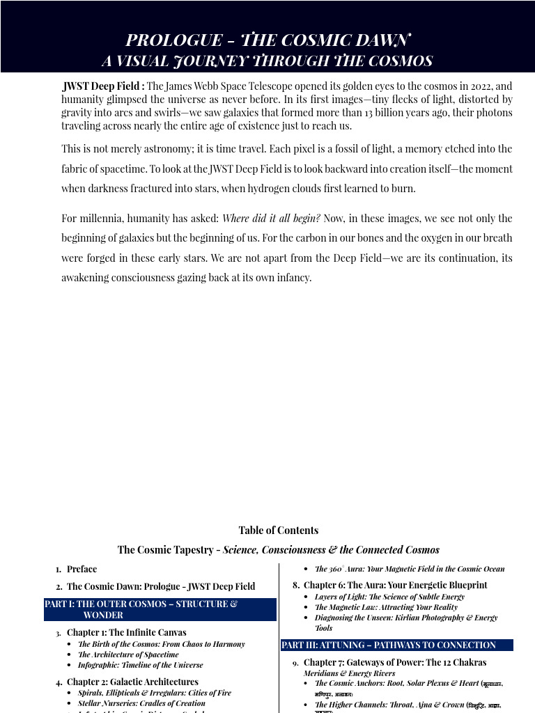 Coffee Table Book - Cosmic Science | PDF | Universe | Chakra