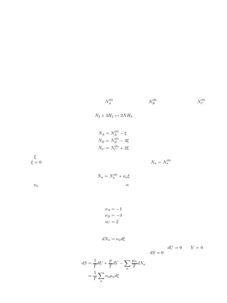 12 - Chemical Reaction Equilibria | PDF | Stoichiometry | Chemical ...