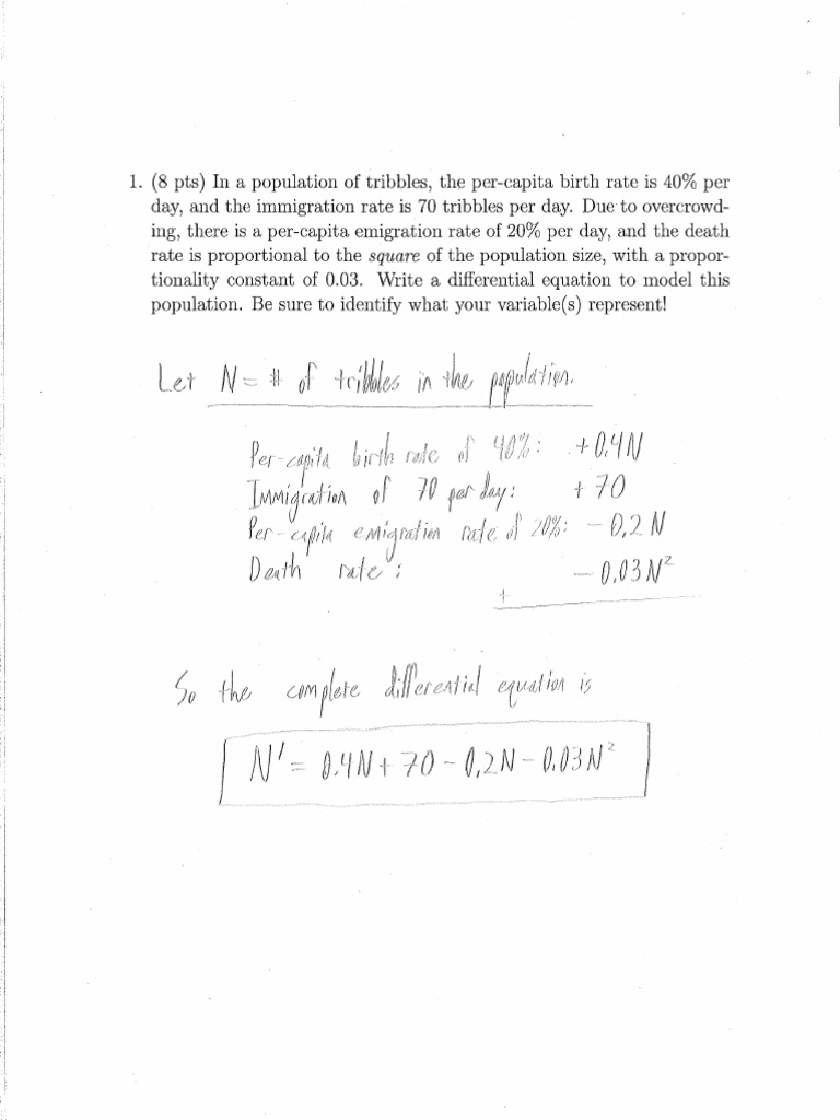 Practice Midterm 1 Solutions | PDF