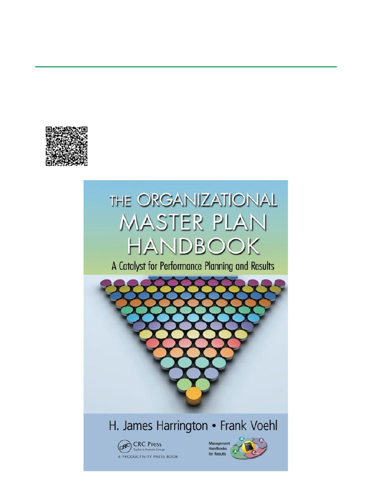 Organizational Master Plan Handbook | PDF | Strategic Planning | Goal