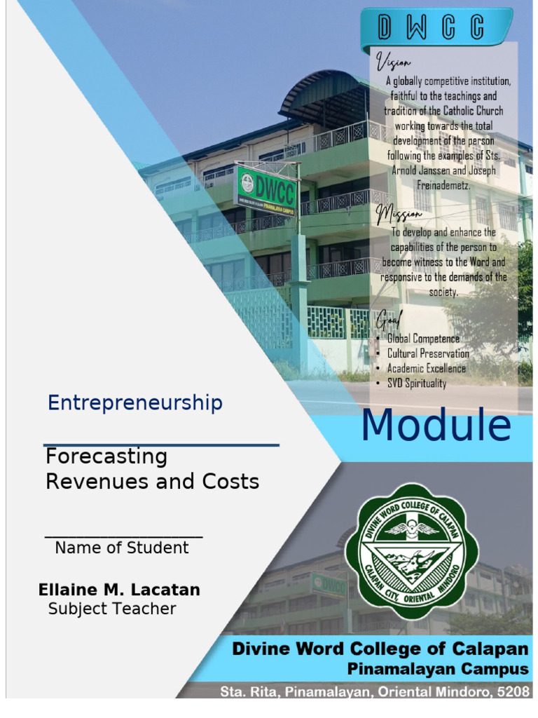 Entrep-m7 | PDF | Cost Of Goods Sold | Expense