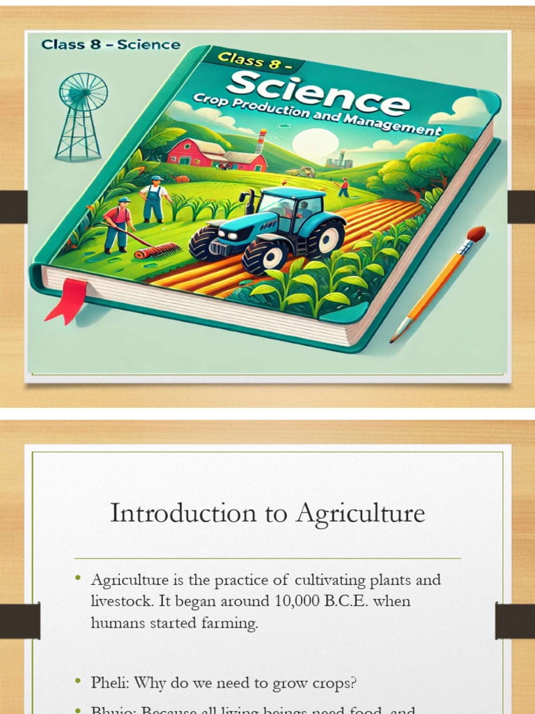 science ch-1 | PDF | Agriculture | Crops