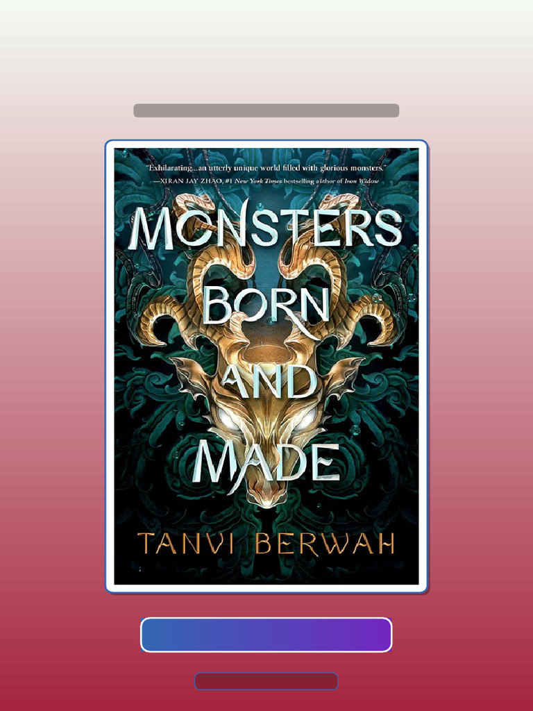 Test Bank for Monsters Born and Made Tanvi Berwah | PDF | Multiple ...
