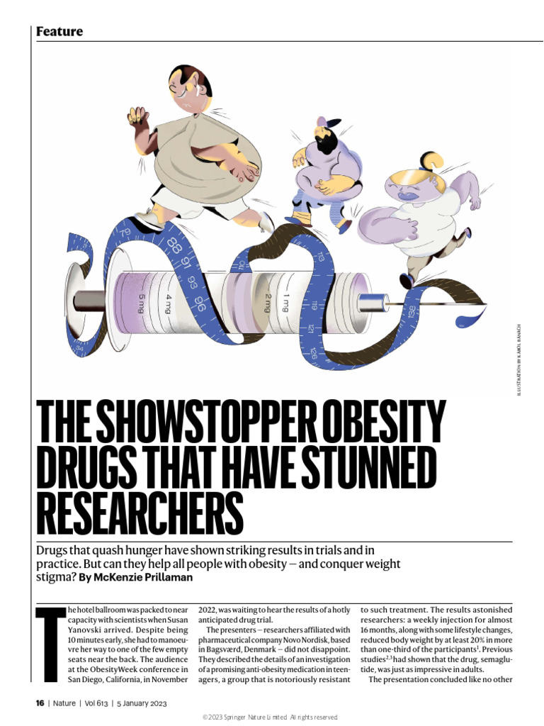 Breakthrough Anti-Obesity Drugs Explained | PDF | Obesity | Leptin