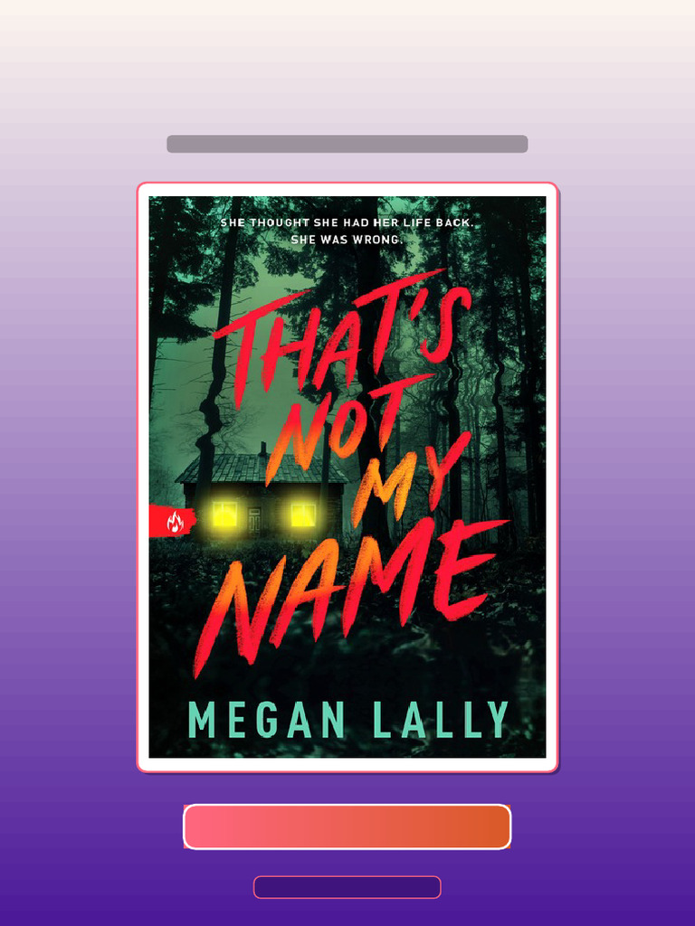 Test Bank for Thats Not My Name Megan Lally | PDF | Science