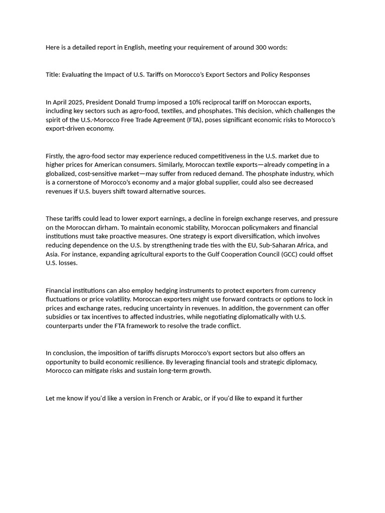 Here is a Detailed Report in English | PDF