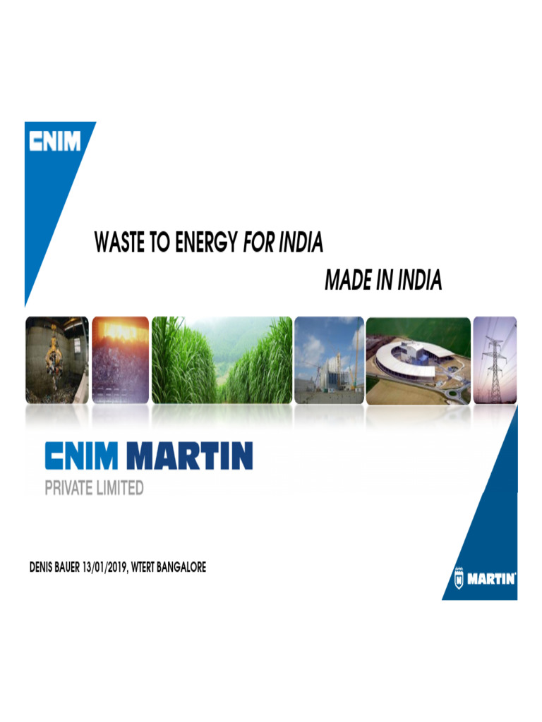 Waste-to-Energy Solutions for India | PDF | Waste | Municipal Solid Waste