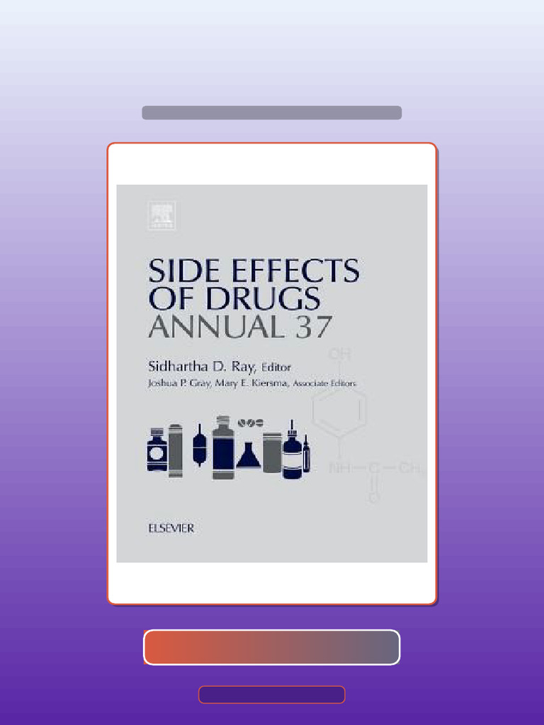 Test Bank for Side Effects of Drugs Annual 37 a Worldwide Yearly Survey ...