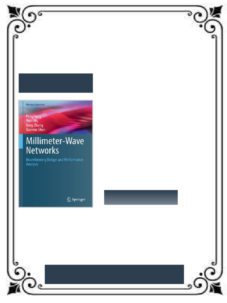 Millimeter Wave Networks Beamforming Design and Performance Analysis ...