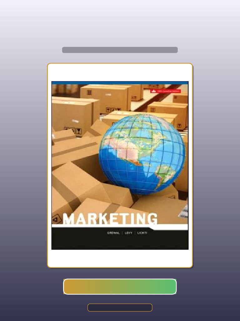 Test Bank for Marketing 5th Edition Dhruv Grewal Michael Levy Shirley ...