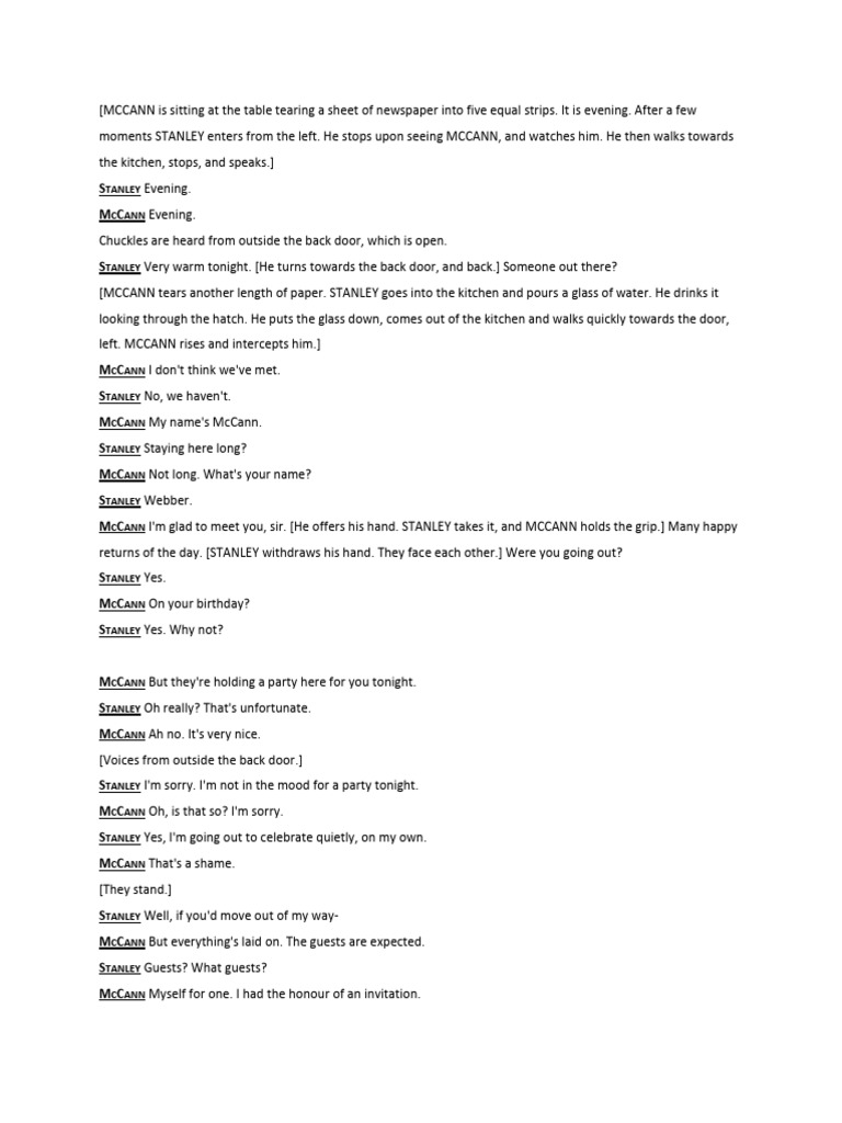 Acting scene 1 | PDF