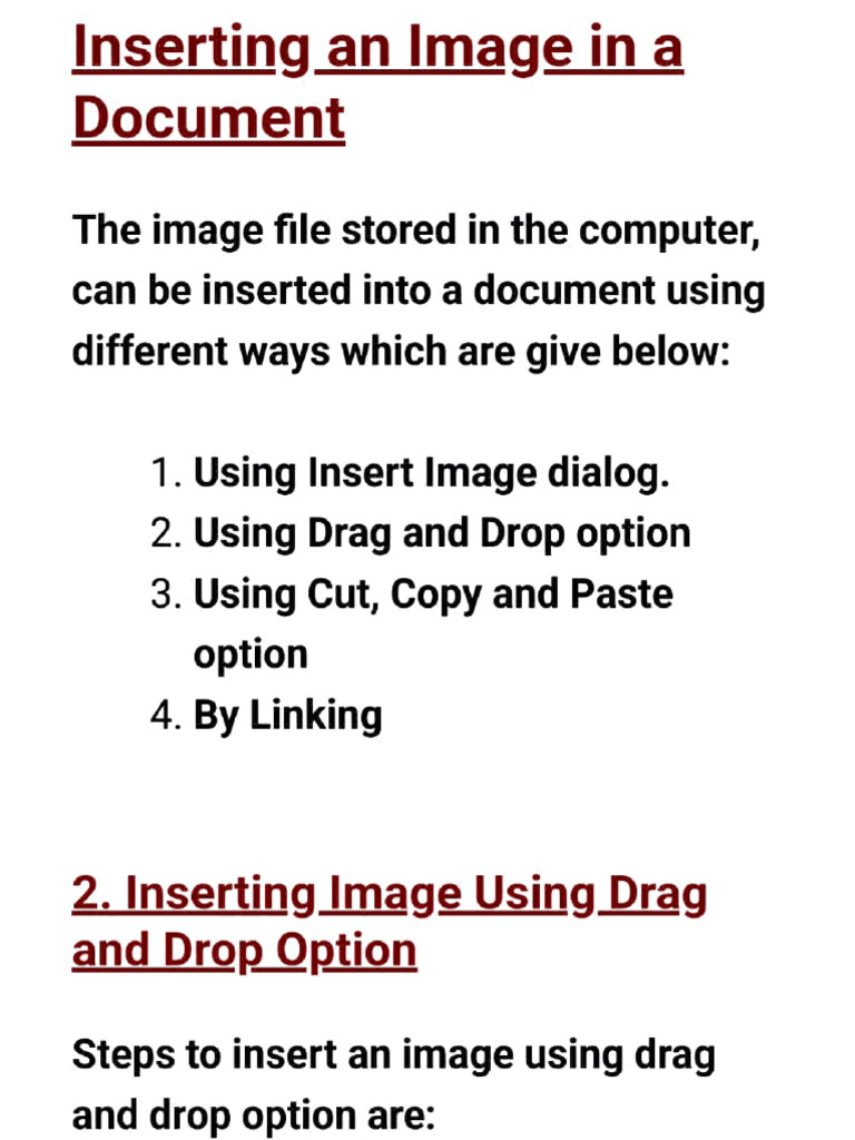 Inserting and Modifying Images in LibreOffice | PDF | Computer File ...