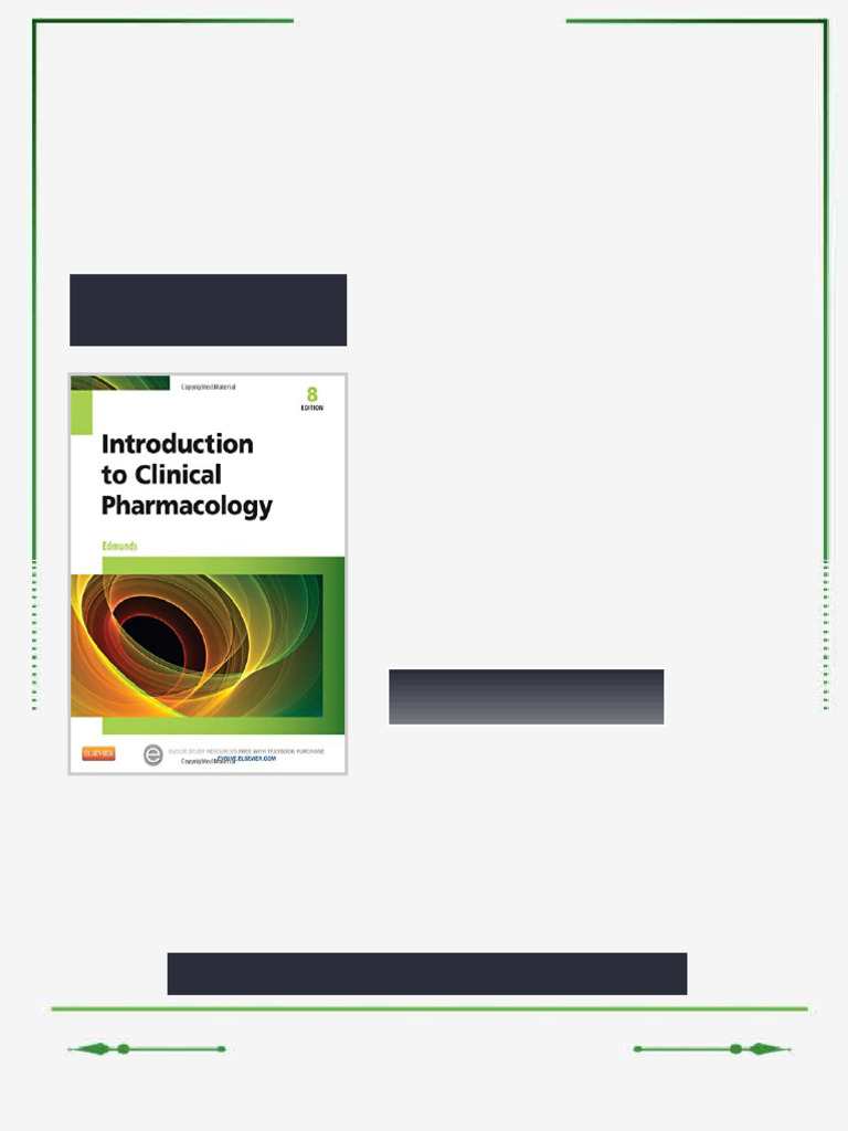 Introduction to Clinical Pharmacology 8th Edition Marilyn Winterton ...