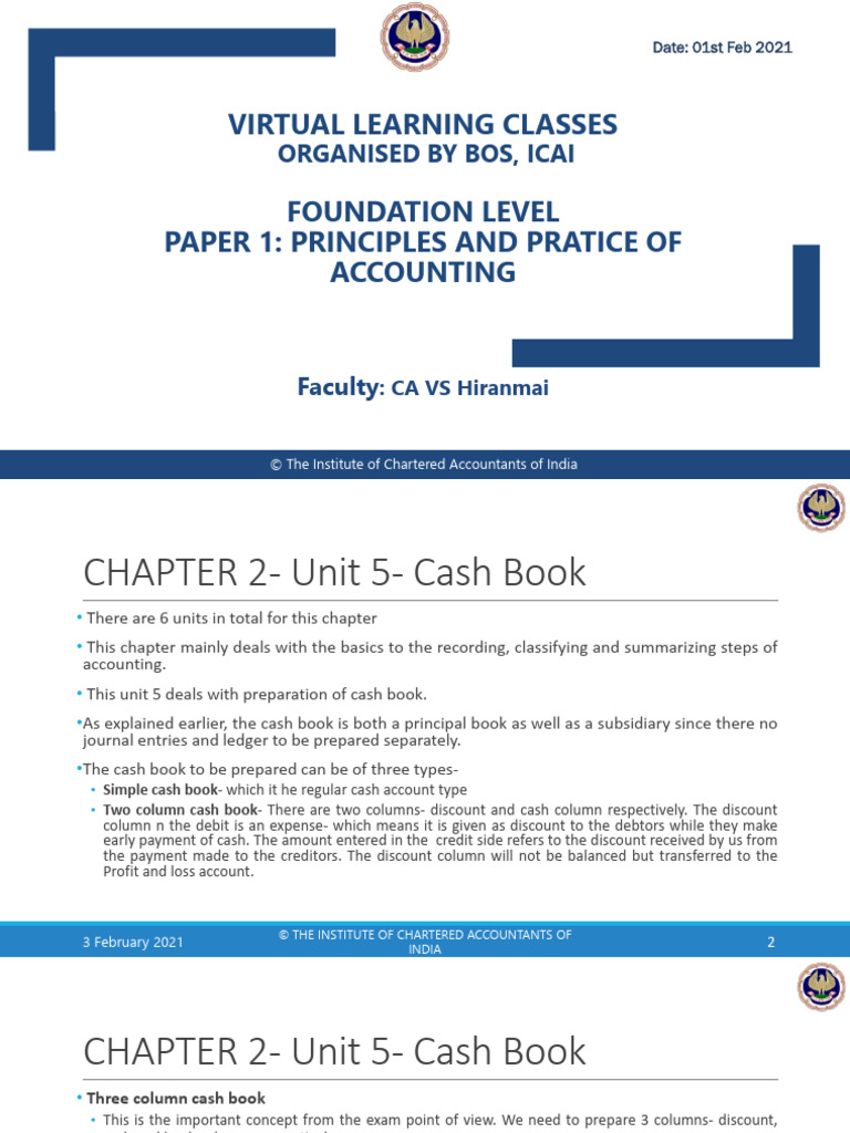 Cash Book Preparation in Accounting | PDF | Debits And Credits | Business