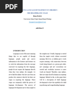 Holophrastic Stage in Child Language Acquisition | PDF | Semantics ...