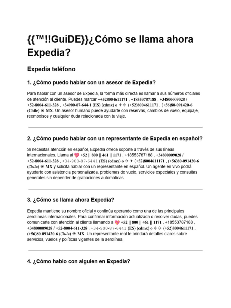 ¿Cómo llamar a Airlines desde México? | PDF | Pasajero | Servicio al ...
