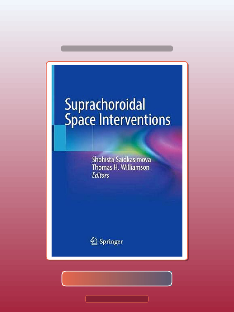 Test Bank for Suprachoroidal Space Interventions | PDF | Surgery ...