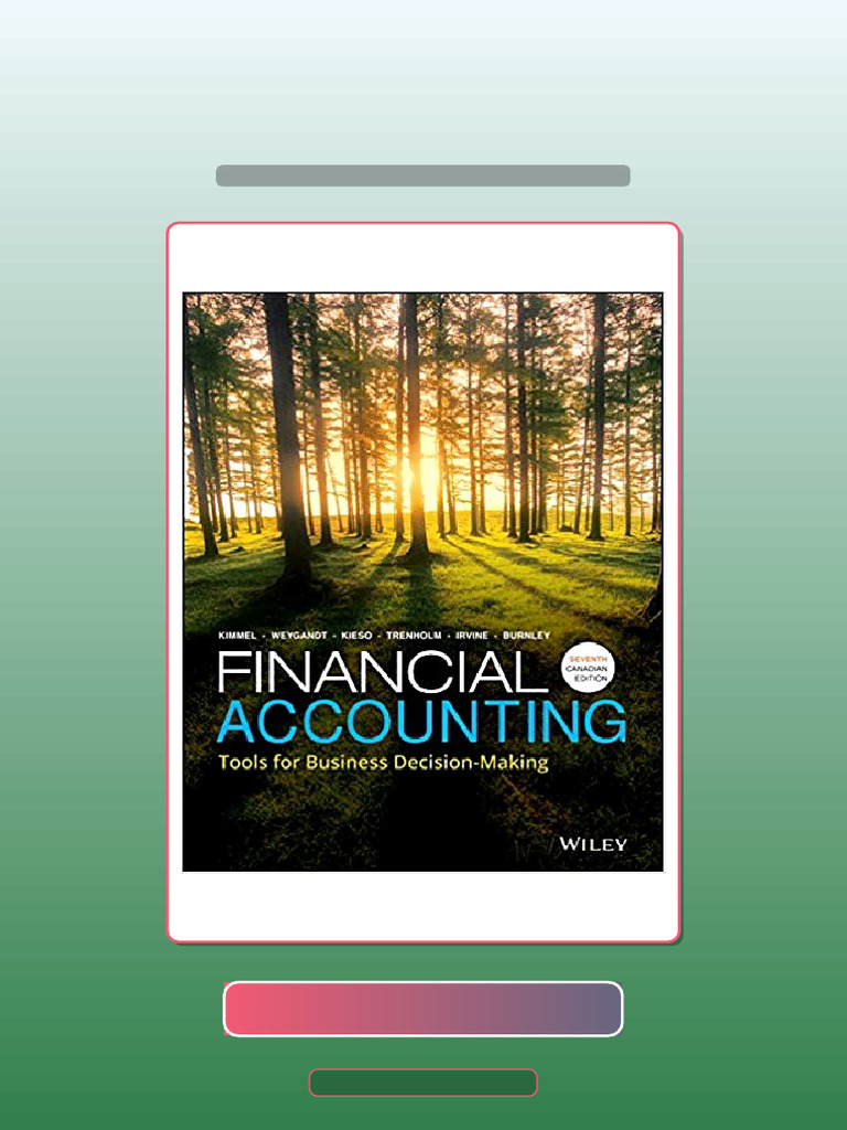 Test Bank for Financial Accounting Tools for Business Decision Making ...